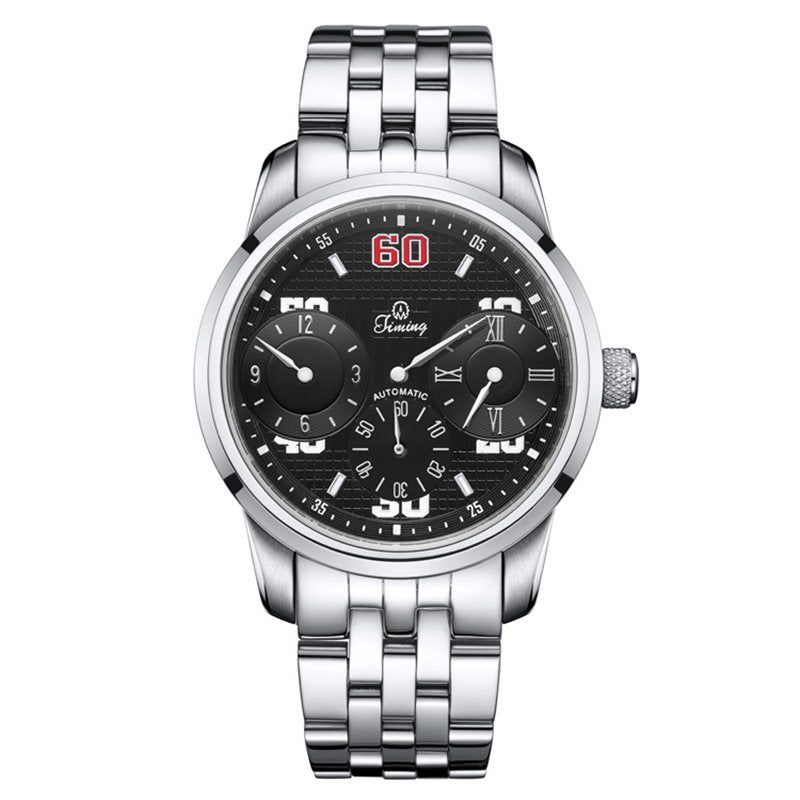 Timing Classic Mechanical Watch TM-8157SX-B-SB - Stainless Steel Case ...